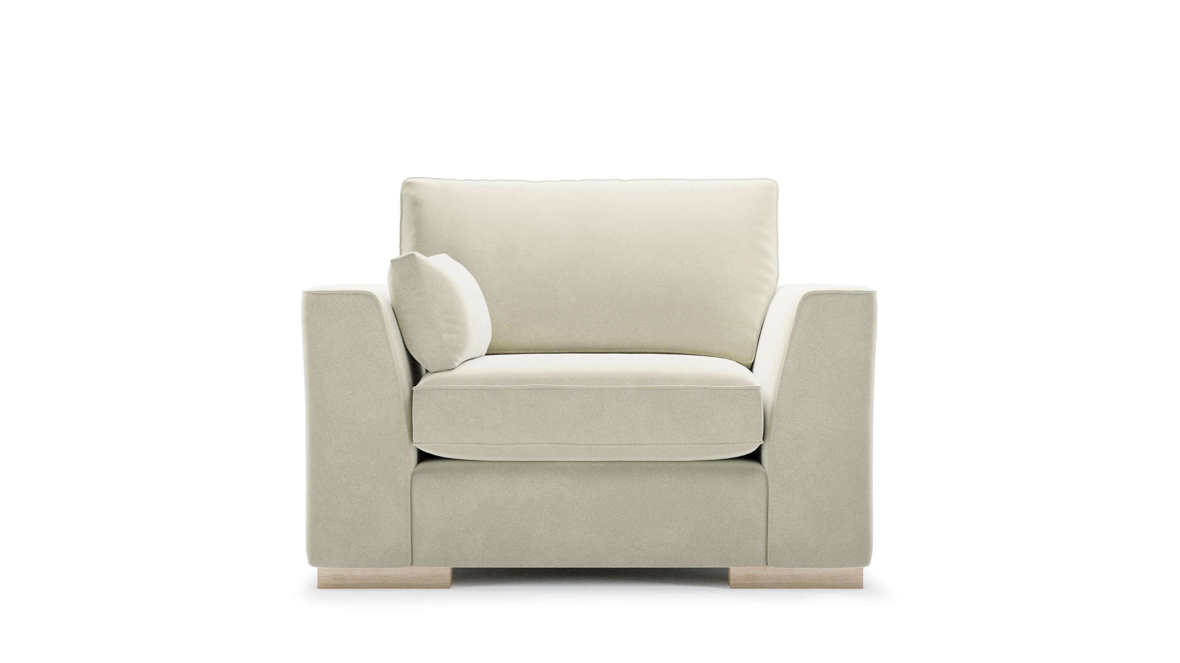 Deborah Single Velvet Modular Sofa – Singleton & Clamp